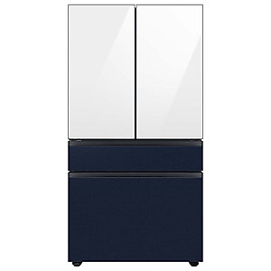 SAMSUNG RAF36DB4QN Bespoke 4-Door French Door Refrigerator Panel in Navy Steel - Bottom Panel