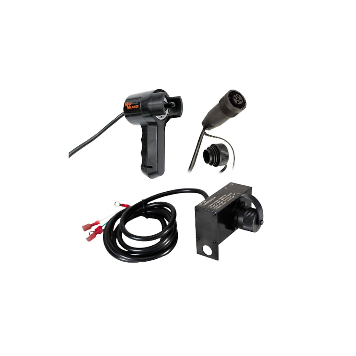 Mile Marker 93-50014 Hydraulic Winch Joystick Remote, Silver