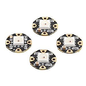 Adafruit Flora RGB Smart NeoPixel Version 2 - Pack of 4 [ADA1260]