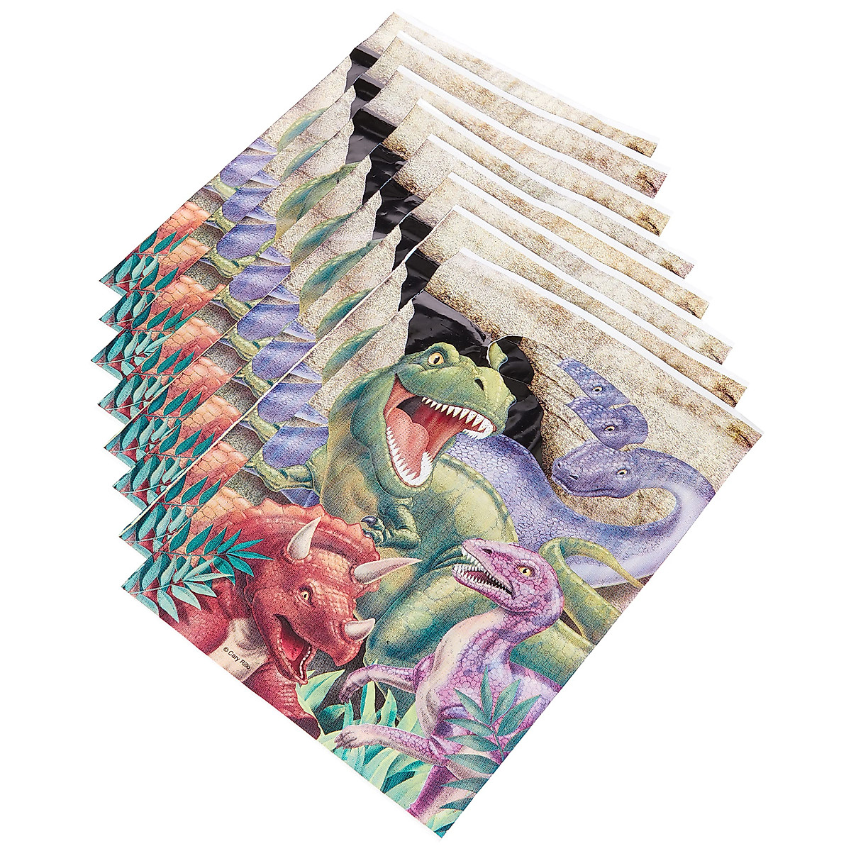 Creative Converting Dino Blast 8 Count Party Favor Loot Bags