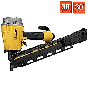 DEWALT DWF83PL 21 Degree Plastic Round Head Framing Nailer Pneumatic