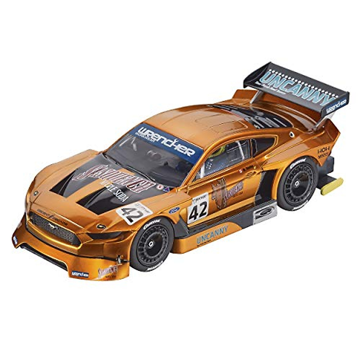 Carrera 27669 Ford Mustang GTY No.42 1:32 Scale Analog Slot Car Racing Vehicle Evolution Slot Car Race Tracks