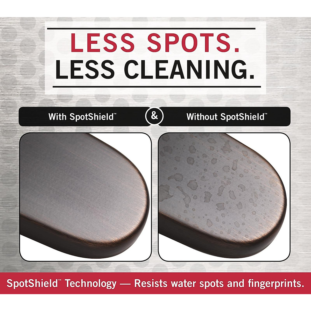 DELTA Providence Double Towel Hook, SpotShield Venetian Bronze , Bathroom Accessories, 134439