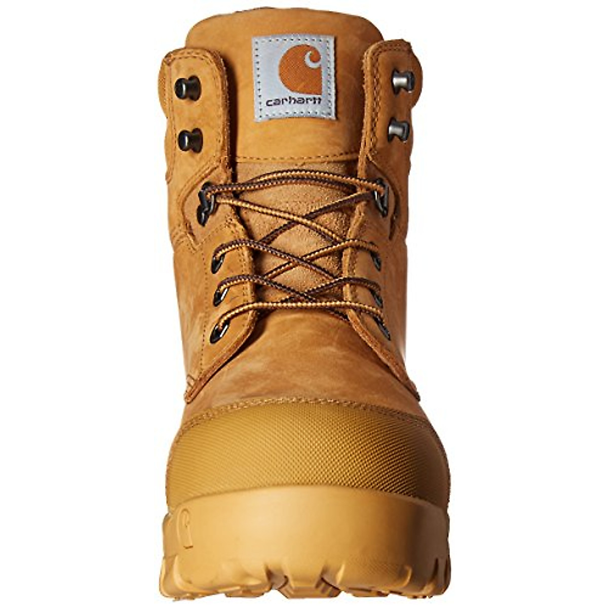 Carhartt Men's 6" Rugged Flex Waterproof Breathable Composite Toe Leather Work Boot CMF6356, Wheat, 11 W US