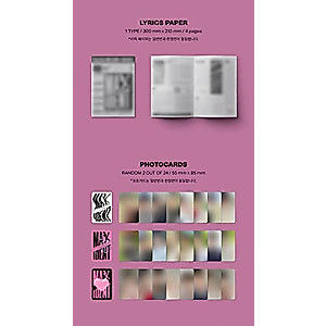 JYP Entertainment Stray Kids - MAXIDENT [GO ver.(Limited Edition)] Album+Pre-Order Benefit (DK1022),Pink