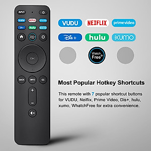 Universal Remote XRT260 for All VIZIO Smart TV Smartcast 4K P-Series V-Series D-Series M-Series XRT136 XRT140 XRT270 Remote Control Replacement