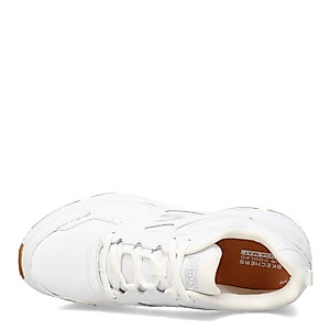 Skechers Women's GO Run CONSISTENT-Broad Spectrum Sneaker, White, 9