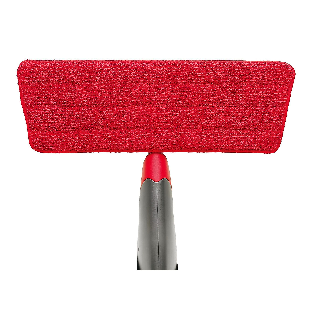 Rubbermaid Reveal Spray Mop Replacement Head, Red, Reusable Wet Mop Microfiber Pad for Floor Cleaning in Kitchen/Bathroom/Hallway/School