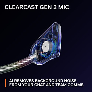 SteelSeries Arctis Nova 1P Multi-System Gaming Headset — Hi-Fi Drivers — 360° Spatial Audio — Comfort Design — Durable — Lightweight — Noise-Cancelling Mic — PS5/PS4, PC, Xbox, Switch - White