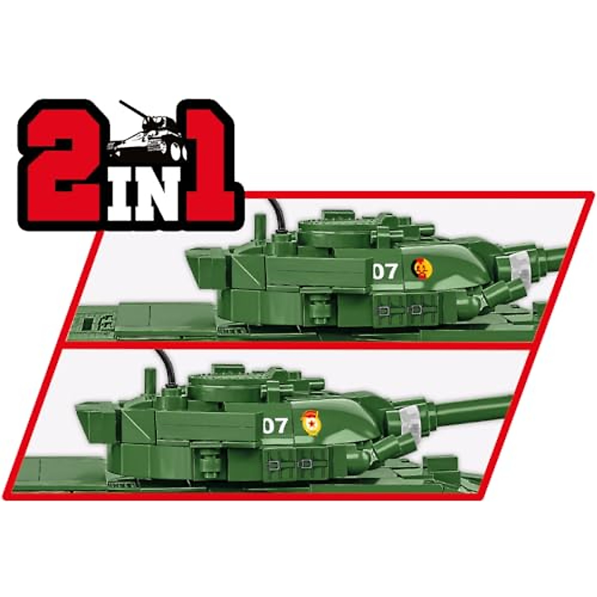 COBI Armed Forces T-72 (East Germany/Soviet) Tank