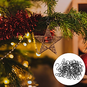 DAJISI 60 Pack S Hooks for Hanging, 1 Inch Ornament Hooks Small Metal S-Shaped Wire Hook Kits Mini S Hooks Connectors for Hanging Jewelry Small Kitchenware Potted Plants