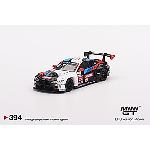 True Scale Miniatures Model Car Compatible with BMW M4 GT3#24 BMW Team RLL 2022 IMSA Daytona 24 Hrs 1/64 Diecast Model Car MGT00394
