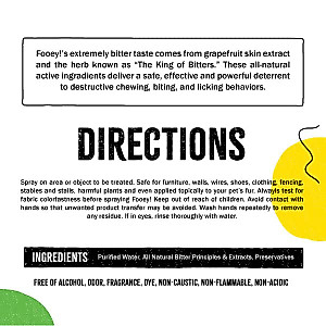 SynergyLabs Fooey! Ultra Bitter Spray; 8 fl. oz.