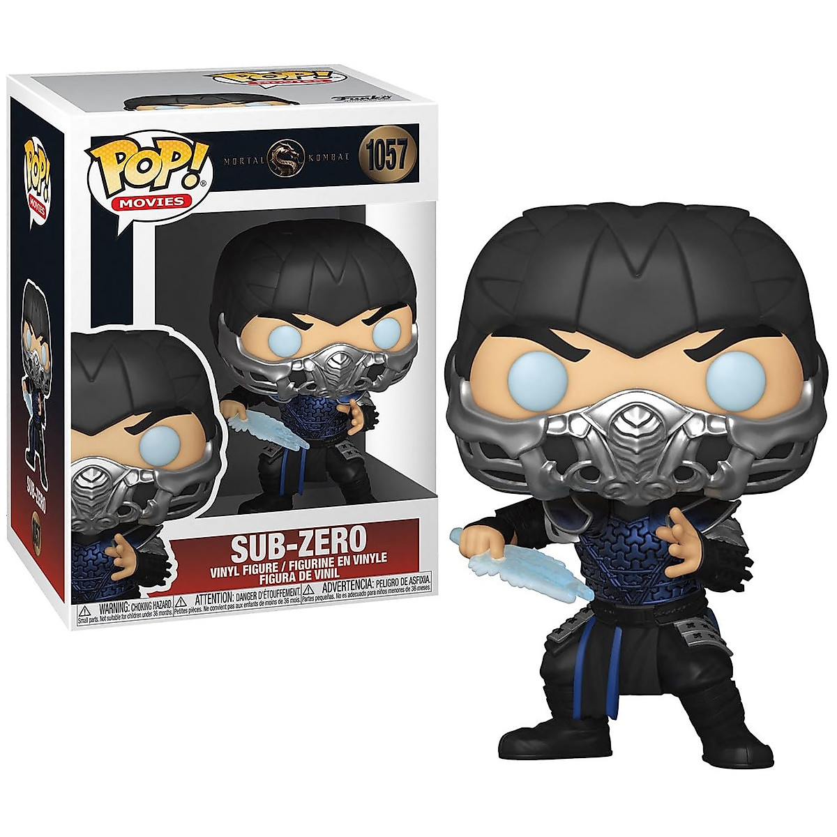 Funko POP Pop! Movies: Mortal Kombat - Sub-Zero Vinyl Figure, Multicolor, Standard