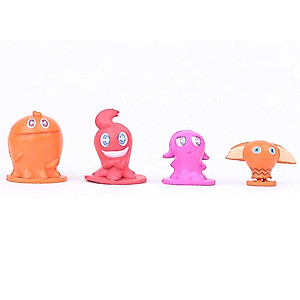 Seamont New Gift PAC-Man and The Ghostly Adventures 12 pcs Movie Action Figure Kids Toy Xmas Gift Cute, 3-5cm