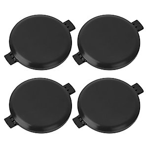 JIOTAR Termi-te Bait Station Replacement Cap/Lid for Advance Termi-te Monitoring Station, Black - 4 Pack