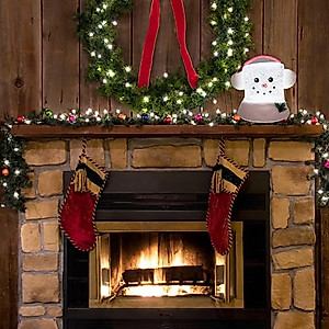 Snowman Swirling Snow Cube, Freestanding Christmas Decoration, Festive Holiday Décor, 6.25 Inches