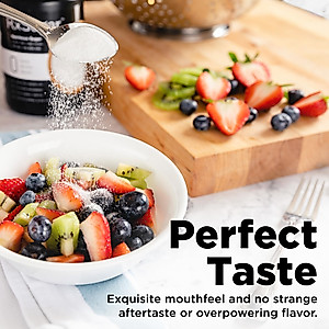RxSugar Delicious Plant-Based Crystal Sugar, Allulose, 16 oz | Allulose sweetener | 0 Calorie, 0 Net Carbs, 0 Glycemic | Diabetes-Safe Natural Sugar | Keto Certified | Non-GMO Project Verified | Gluten-Free Certified