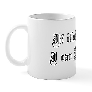 CafePress Baroque Pun Mug Ceramic Coffee Mug, Tea Cup 11 oz