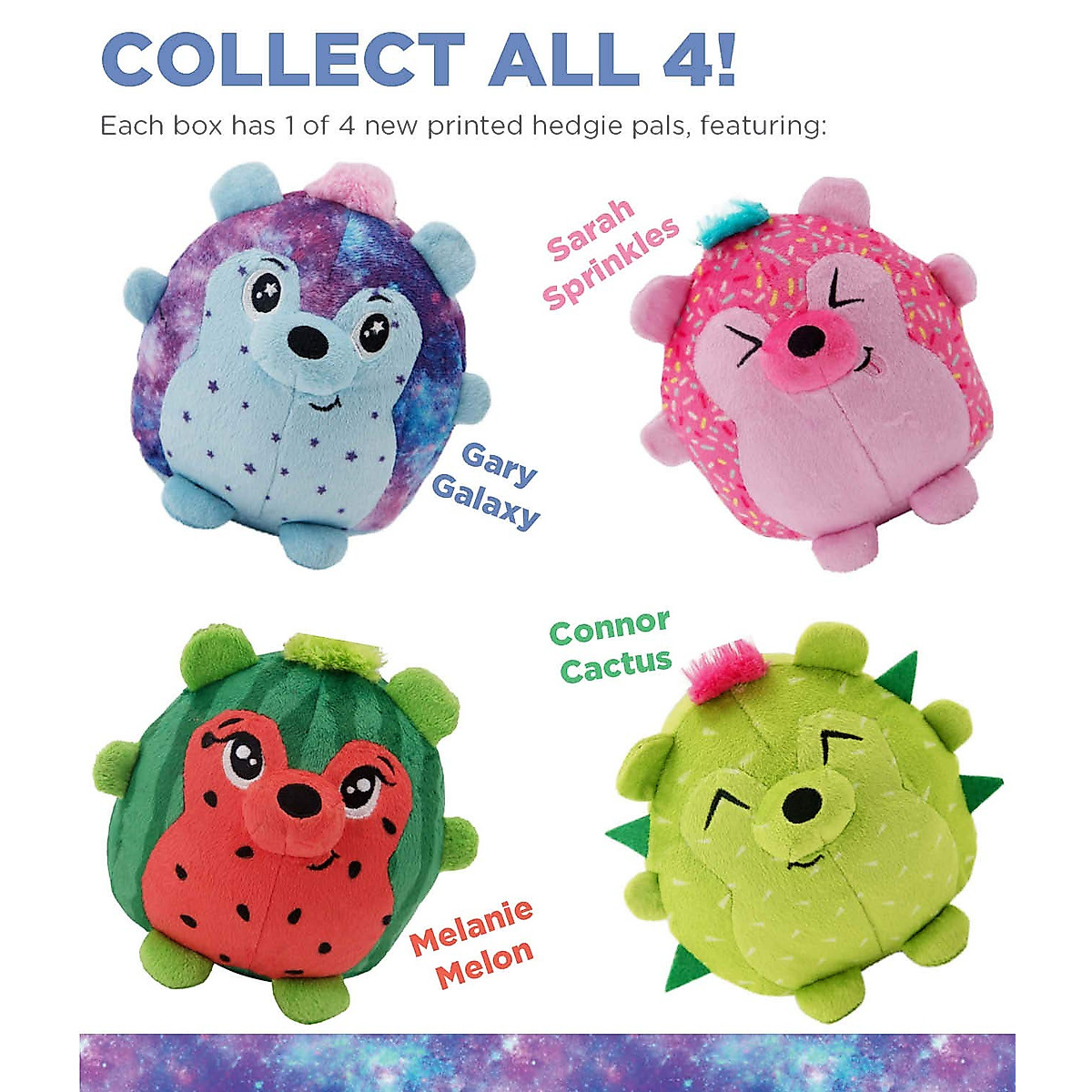 Outward Hound Surprise Hedgies Dog Toys - UNbox and Surprise! Collect All 3 Grunting Hedgies Dog Toys!