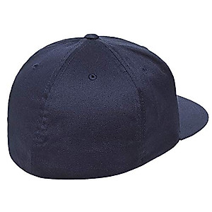 Flexfit Men's On Field Pro-Baseball Cap, Navy, Small-Medium