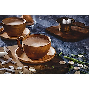 QuikTea Vegan Turmeric Ginger Chai Tea Latte Mix - 10 Count Single Box - All Natural, Non GMO, Vegan Certified | Convenient & Easy Dairy Free Instant Chai Tea Mix | Healthy Coffee Alternative