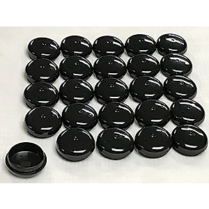 1-1/2" Deluxe Wrought Iron Chair Glide | Black | Pack of: 16…