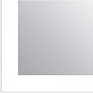 OBIOZZ Bedroom Floor Standing Mirror Framed Floor Free Standing Easel Full Length Mirror 16″ X 57″ W, Quality Material Full-Length Mirror