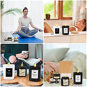 DOPXXBB Complete Candle Making Kit, DIY Candle Making Supplies for Adults, Include Soy Wax, Candle Cups & Tins Candle Wicks & Light Aroma Type Scents, Liquid Dyes & More