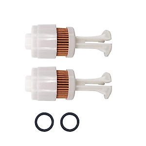 2 Pcs 65L-24563-00-00 35-888289T2 Fuel Filter Element for Yamaha Mercury Marine Suzuki Johnson