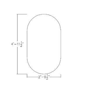 SKUTCHI DESIGNS INC. 5 Ft Small Racetrack Meeting Table with Power and Data Module | Harmony Series | 6 Person Conference Room Table | Sea Salt