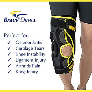 Brace Align KOAlign Plus Size OA Unloader Knee Brace Wrap for Knee Pain and Meniscal Injuries - Medial or Lateral Osteoarthritis, Knee Load Reduction, Arthritis, Cartilage Repair- PDAC L1843/L1851