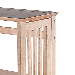 Winsome Wood Mission Shelving, Natural