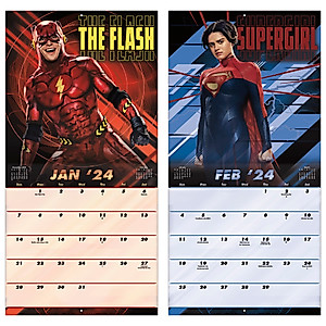2024 DC Comics The Flash Wall Calendar