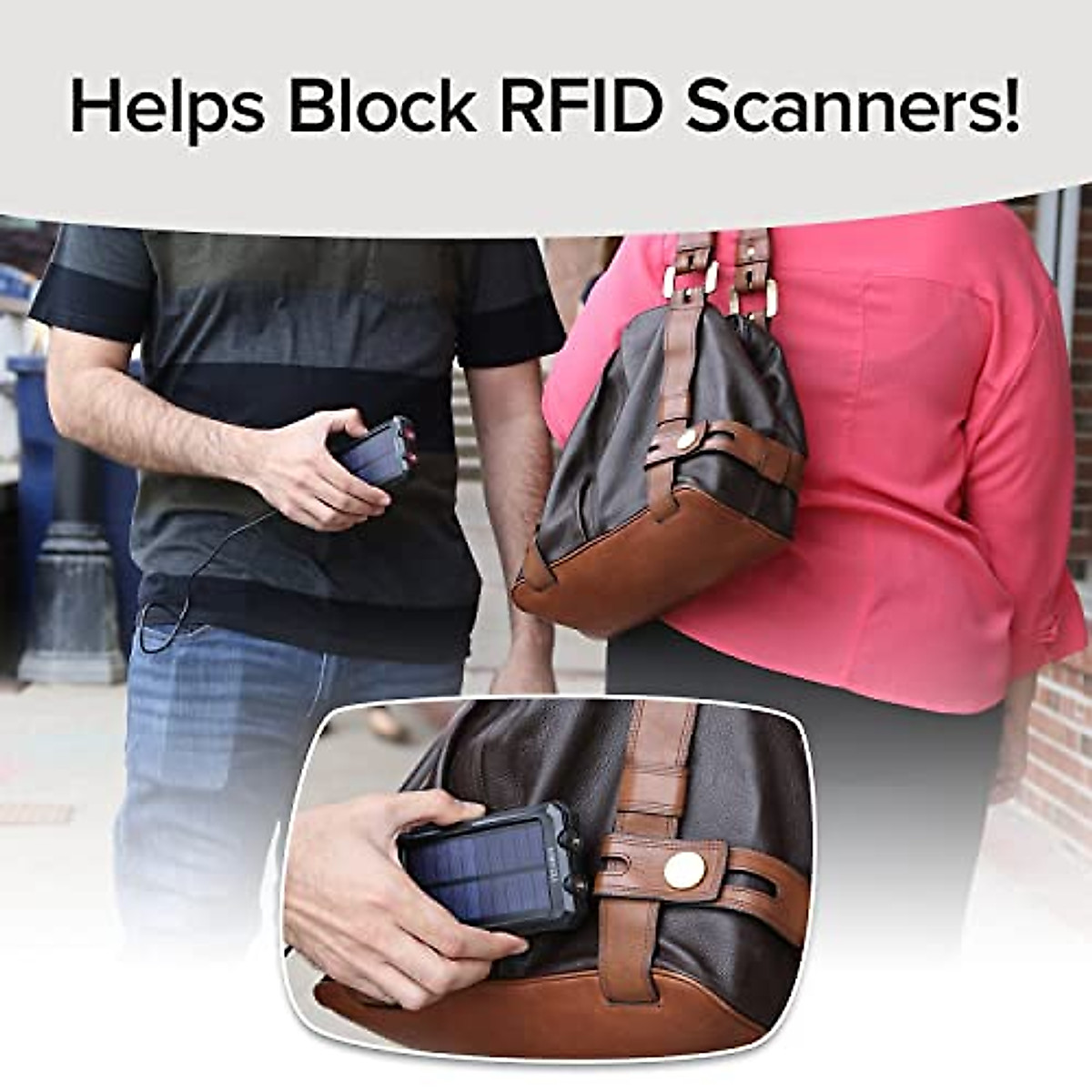 Slim Mint Wallet, Ultra-Thin, RFID-Blocking, AS-SEEN-ON-TV, ID Theft Protection, Easy to Carry, Reach Cards/Cash with the Touch of a Button, Optimizes Space, Aluminum Outer Shell, Crush-Resistant