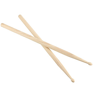 JEUIHAU 18 Pairs Maple Drum Sticks, 5A Wood Tip Drumstick, Classic Wooden Drumsticks for Student and Adult
