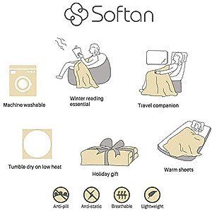 Wearable Fleece Blanket with Sleeves & Foot Pocket for Adult Women Men,Lightweight Soft Plush TV Blanket Wrap Throw with Sleeves and Adjustable Hook & Loop 79" x 67" Charcoal (Kangaroo Pocket)