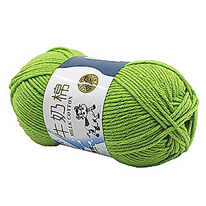 2 Set 1 Roll 5-Strand Wool Yarn Soft Warm DIY Beginner Needlework Hand Knitting Crochet Yarn Ball for Sewing Shop Knitting Yarn