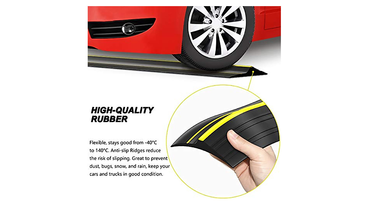 Waterproof Garage Door Threshold Seal Strip - 20 FT