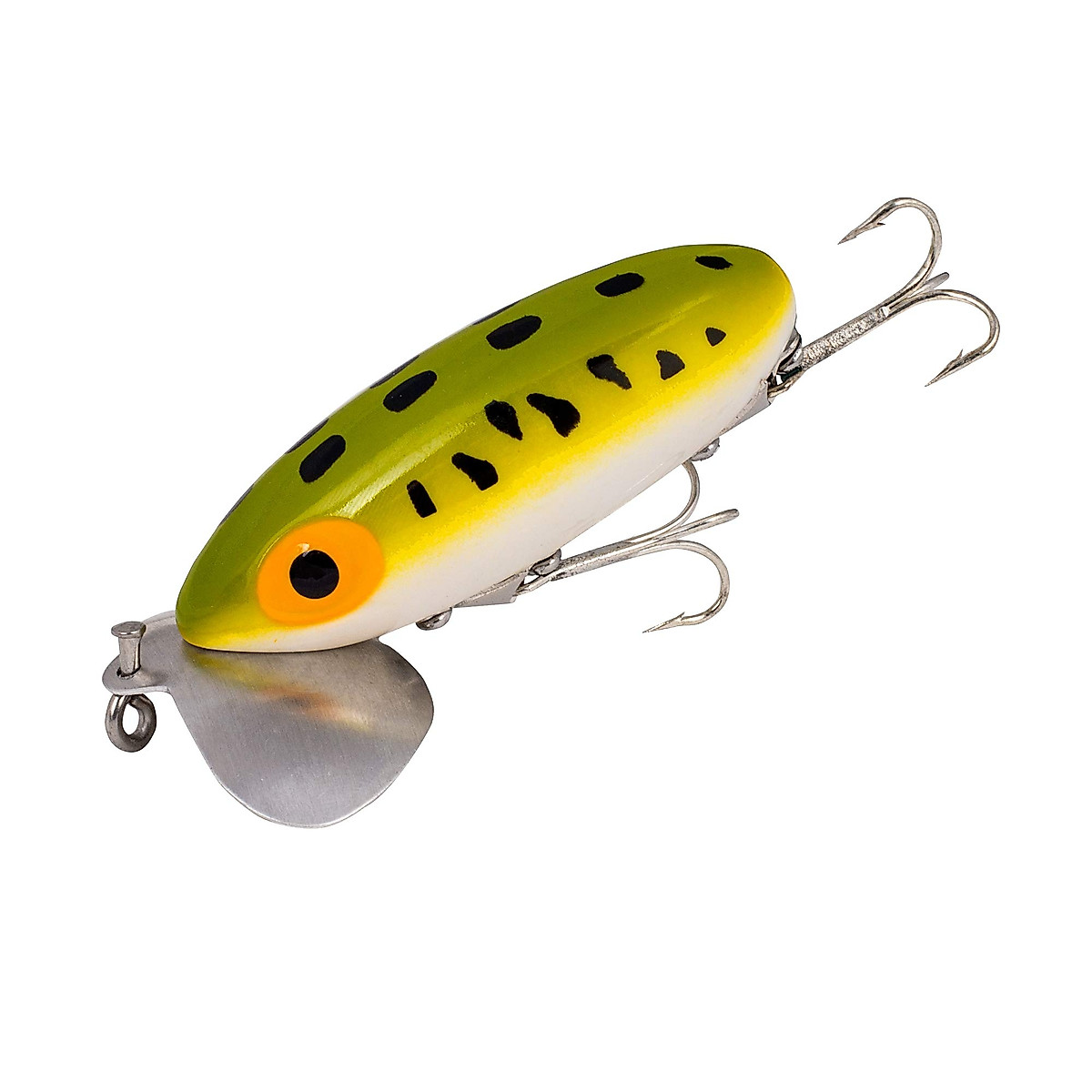 Arbogast Triple Threat Fishing Lure, Includes 2 Jitterbug Lures and 1 Hula Popper Lure, Freshwater Fishing Lures and Accessories