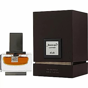 Junoon Leather for Men EDP (Eau De Parfum) 50 ML (1.7 oz) | Bold Pour Homme Spray | Strong White Musk, Amber, Oudh Notes | Signature Arabian Scent | by Rasasi Perfumes