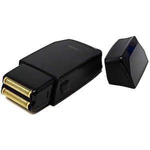 XPERSIS PRO Optimum Ergonomic Design DLC Taper Blade Black Cordless Hair Clipper for Barbers, Professional Mens Hair Clipper + Electric Razor Foil Shaver with Sharp Blades