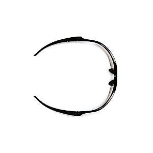 Pyramex Safety Products SB6310STP PMXTREME Safety Glasses, Clear Anti-Fog Lens with Black Frame & Cord, Clear