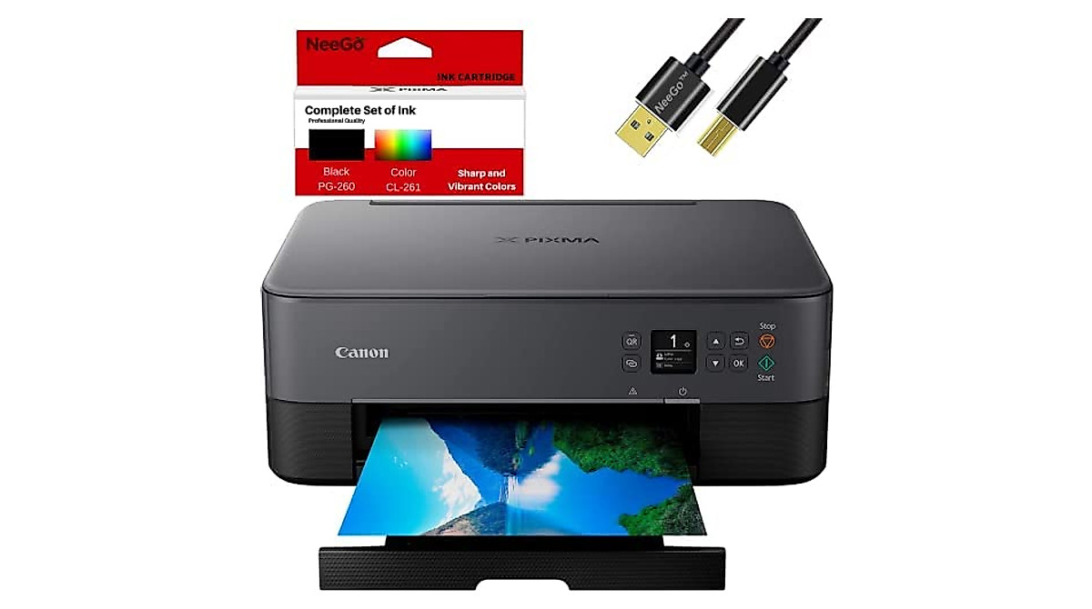 Canon Pixma TS6420 Wireless All-in-One Printer for Home & Office