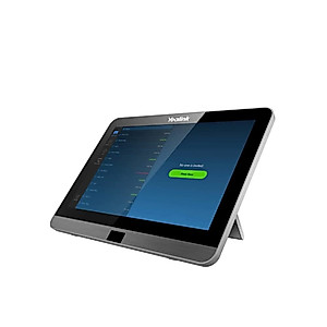 TWA Yealink Bundle of A30-020-ZOOM Zoom Collaboration bar with CTP18 Touch Panel with Microfiber Cloth Works with Zoom, RingCentral, Vonage, Teams Connects to PC, Mac, Cellphones and Softphones