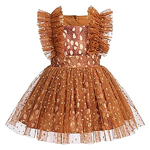 Baby Deer Costume Toddler Halloween Costumes Reindeer Dress Up 1st Christmas Outfit Photoshoot Cosplay Newborn Fairy Romper Tutu Dresses Kids Elk Xmas Elf Holiday Cake Smash Brown Deer 18-24 Months