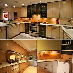 YBEK G8 Halogen Light Bulbs 20W 120V Xenon Under Cabinet Lighting Replacements 2Pin 2700K Warm White (Pack of 10)