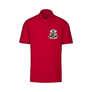 Kappa Alpha Psi Polo Shirt Red/White Extra Large
