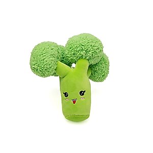 KINREX Broccoli Plush Soft Stuffed Toy - Kid Stuffed Vegetable Toy - Measures 5.5" – 14.1 cm.