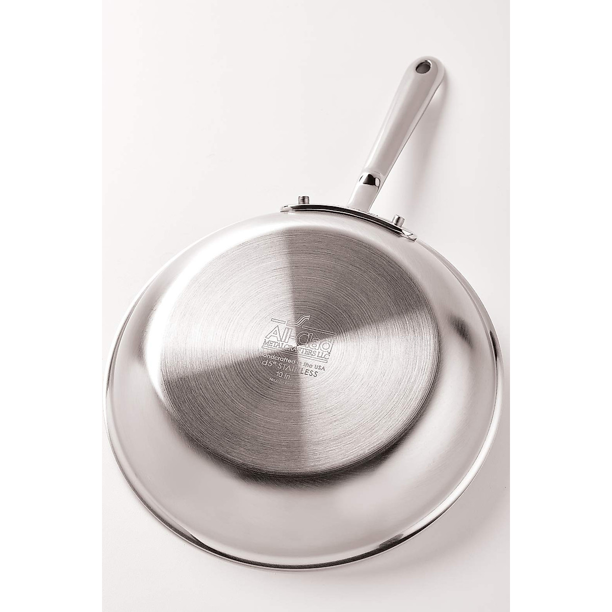 All-Clad Stainless Steel Fry Pan Cookware, 12-Inch, Silver